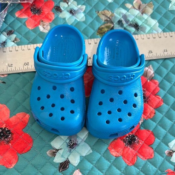 CROCS | Shoes | Crocs Kids Blue Clogs | Poshmark